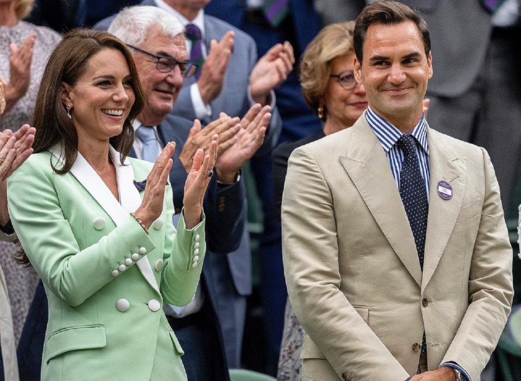 Ο Roger Federer μιλάει πρώτη φορά για τη φιλία του με την Kate ...