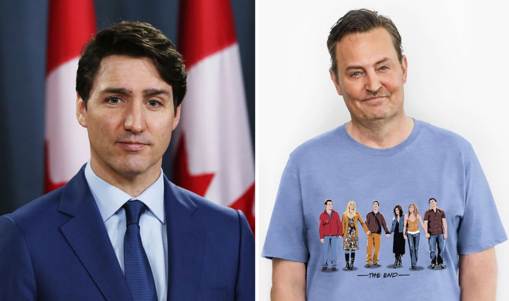 Justin Trudeau: «Σοκαριστικός και θλιβερός ο θάνατος του Matthew Perry ...